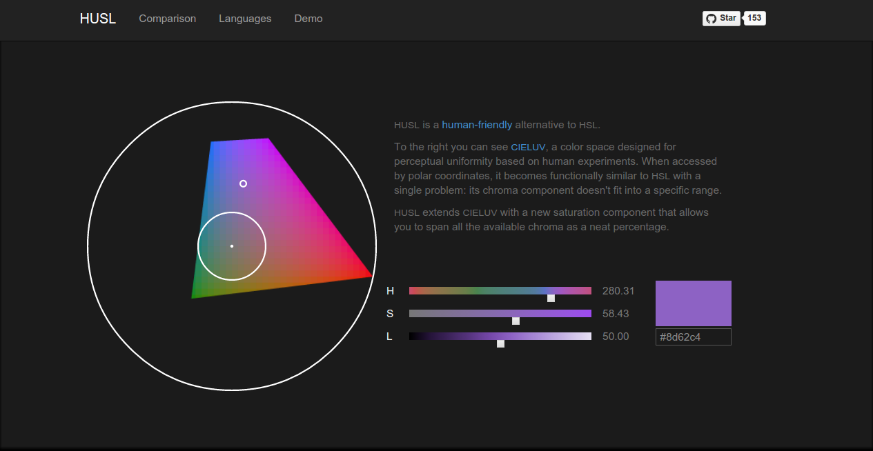 HUSL - a human-friendly alternative to HSL - UzaWeb ยูซ่าเว็บ : ทำ ...