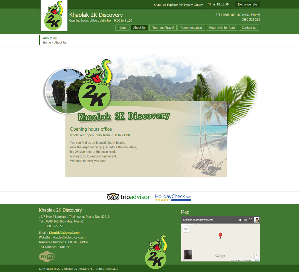 เว็บไซต์โรงแรม ที่พัก - UzaWeb ยูซ่าเว็บ : ทำเว็บไซต์ wordpress ออกแบบกราฟฟิก แบรนเนอร์ โบรชัวร์ ...