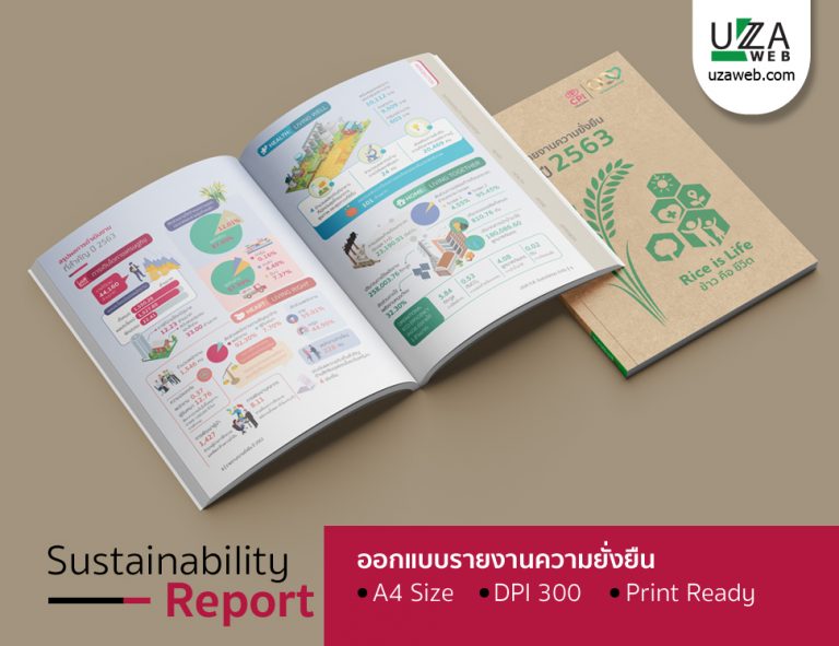 รวมแบบดีไซต์หนังสือรายงานประจำปี Annual Report - UzaWeb ยูซ่าเว็บ : ทำเว็บไซต์ wordpress ออกแบบ ...